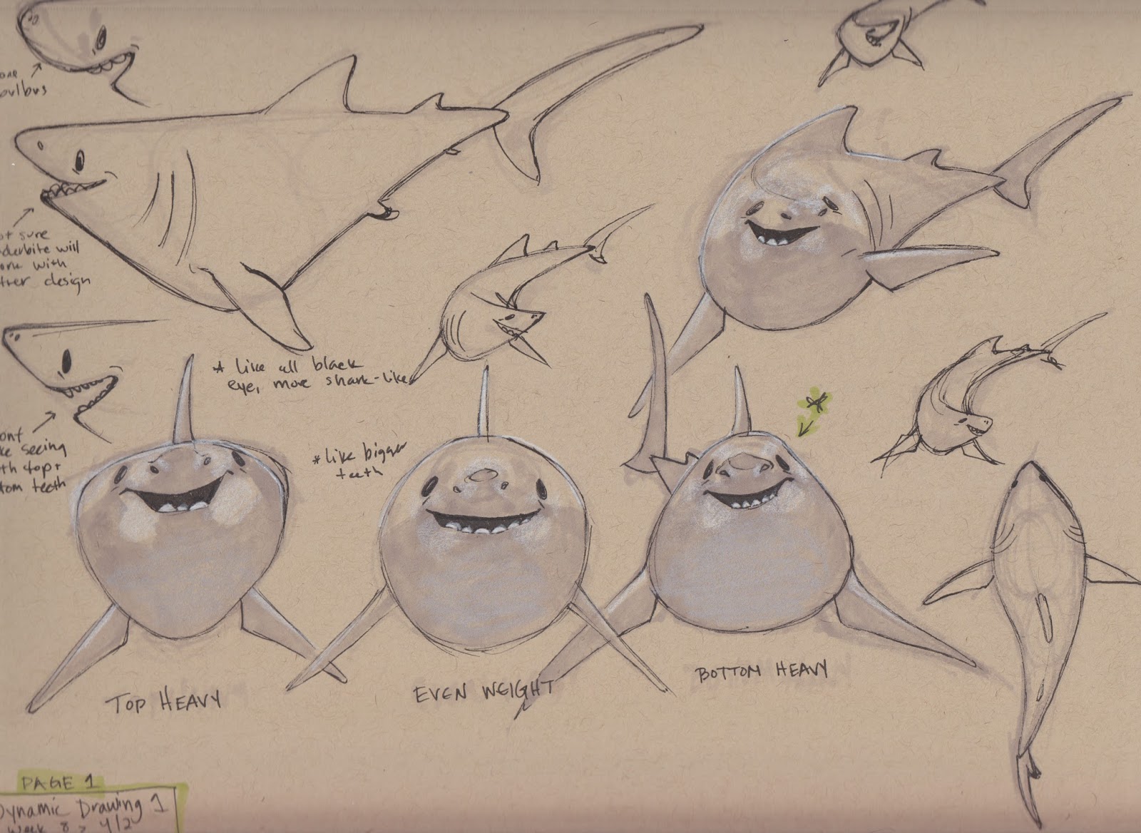 Jess Morris Animator: Class Review: Dynamic Sketching 1 with Peter Han ...