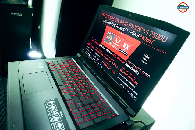 Acer integra procesadores AMD Ryzen con gráficos Radeon Vega