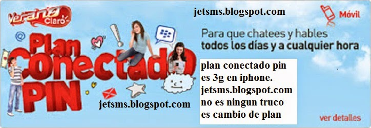 LA TECNOLOGIA DE HOY Y DEL MAÑANA: El PLAN CONECTADO PIN DE CLARO ES ...