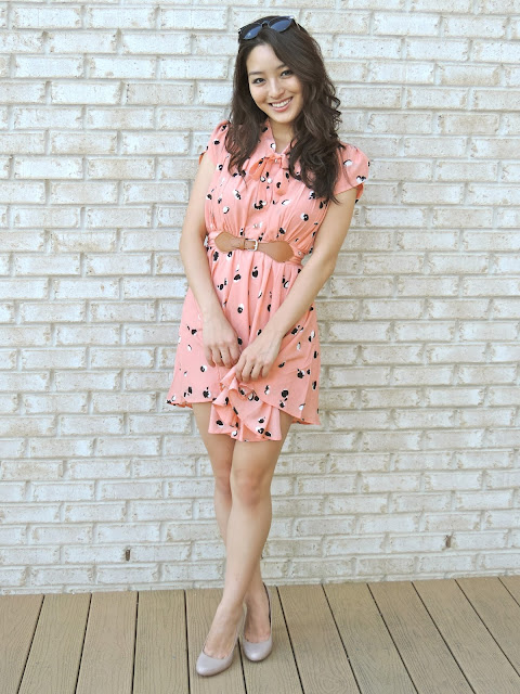 The Pleated Print Dress - Sensible Stylista