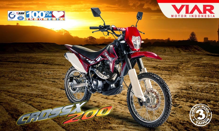 FMotorblog: VIAR Cross X200 Menantang Main Stream