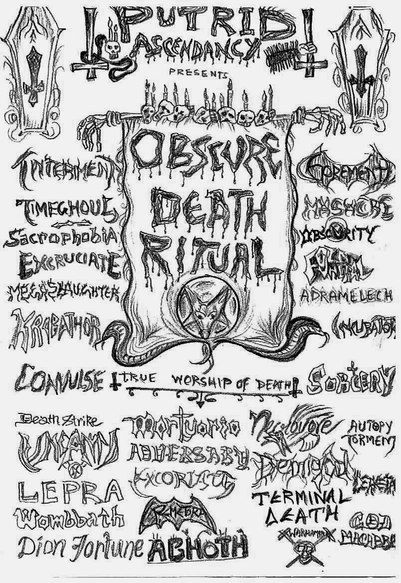 Putrid Ascendancy: Obscure Death Ritual: The Compilation : Celebrating ...