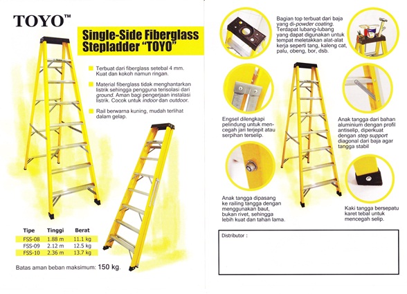 SUN WIJAYA: Tangga Sliding dan Lipat TOYO