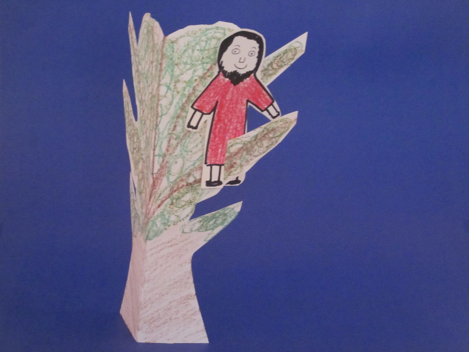 IDEAS UNLIMITED: The Short Man In A Tree - Zacchaeus Meets Jesus