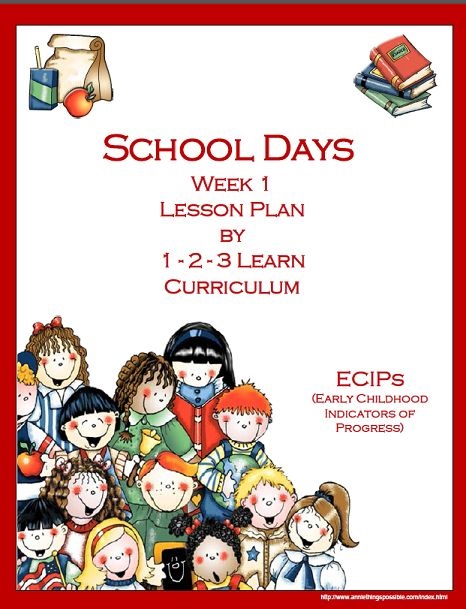 1 - 2 - 3 Learn Curriculum