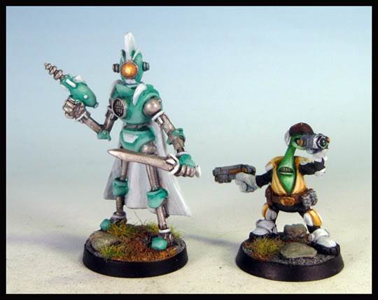 Laughing Ferret: Pulp Sci-Fi Robot Centurions : Painted Hydra ...