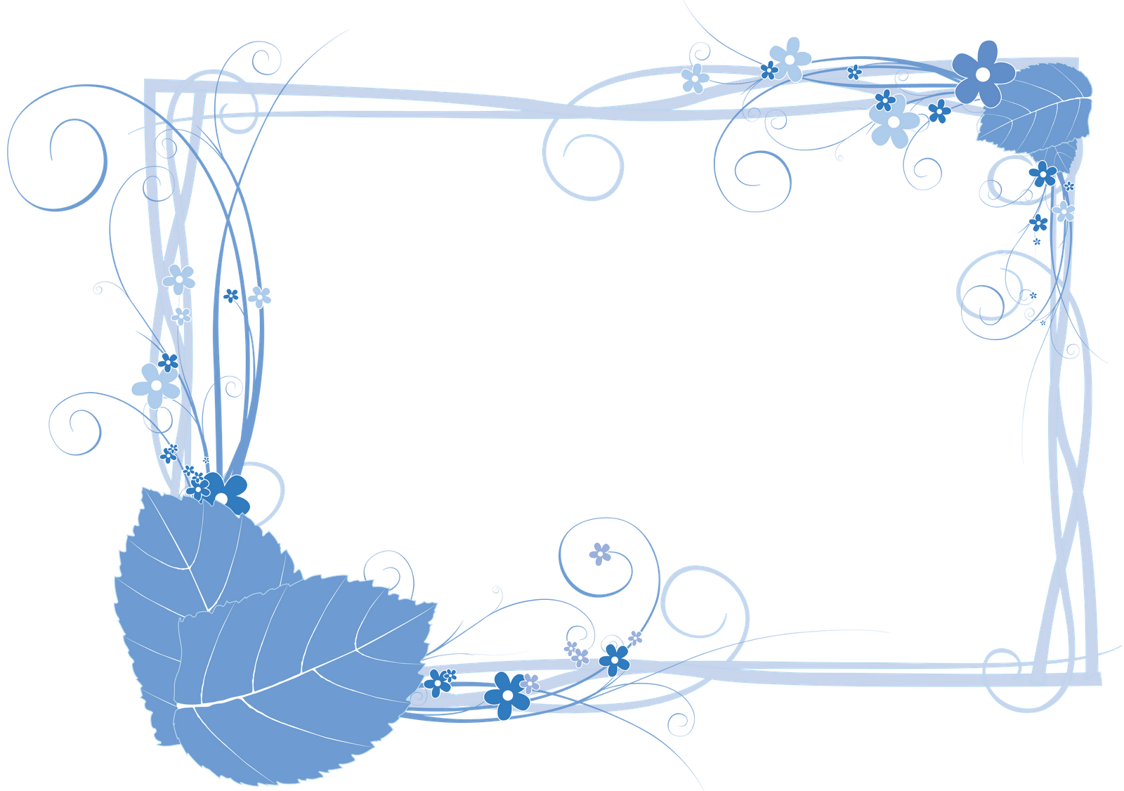 Moldura Azul | Renders Dez