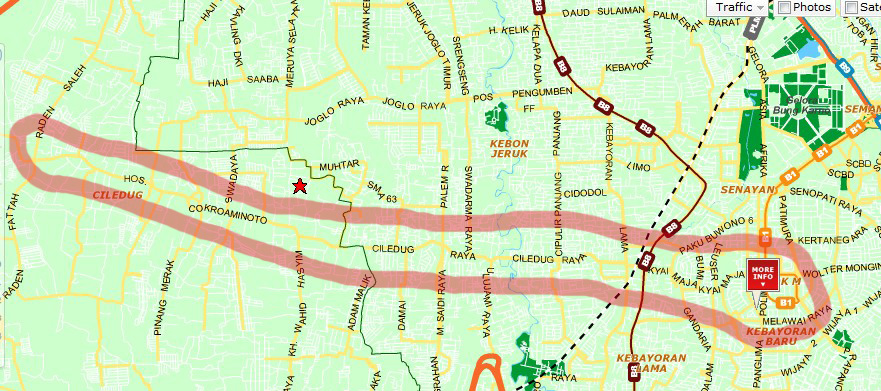 Life Is a Verb: Ciledug Raya, Jalur seribu angkot