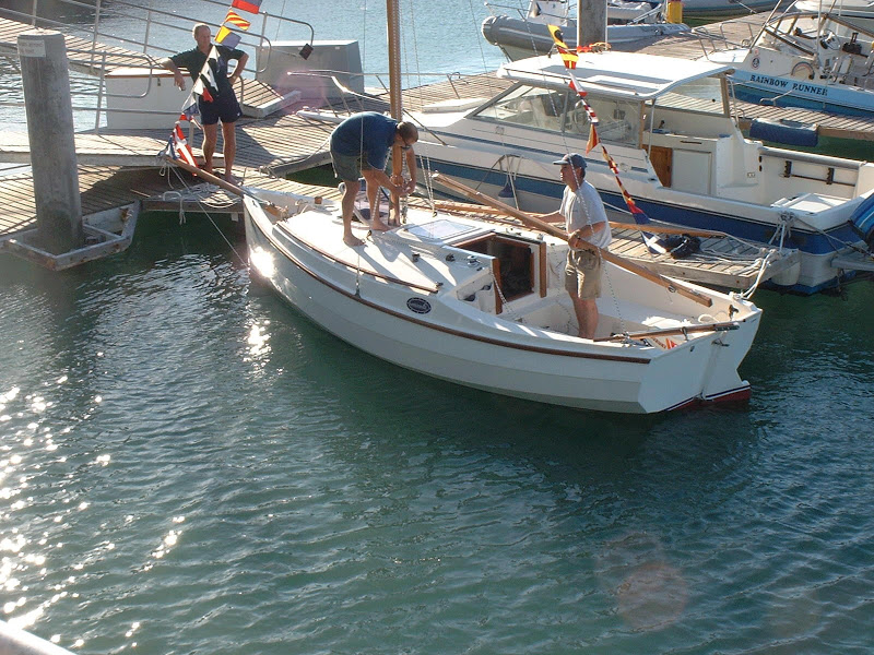 CKD Boats - Roy Mc Bride: Cape Cutter 19, Quest launches