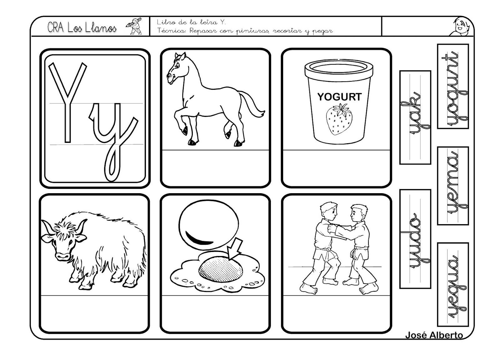 UNA VENTANA A MI CLASE: LA LETRA Y