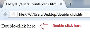 Selenium Tutorials | Selenium WebDriver Tutorials | For Beginners: WebDriver - Double-click an ...