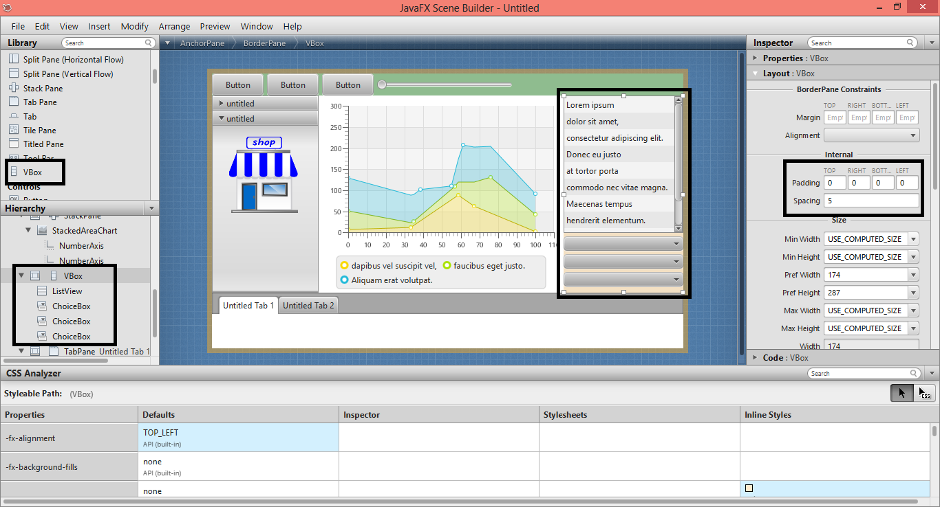 Myanmar Java User: Day 3 Layout of User Interface