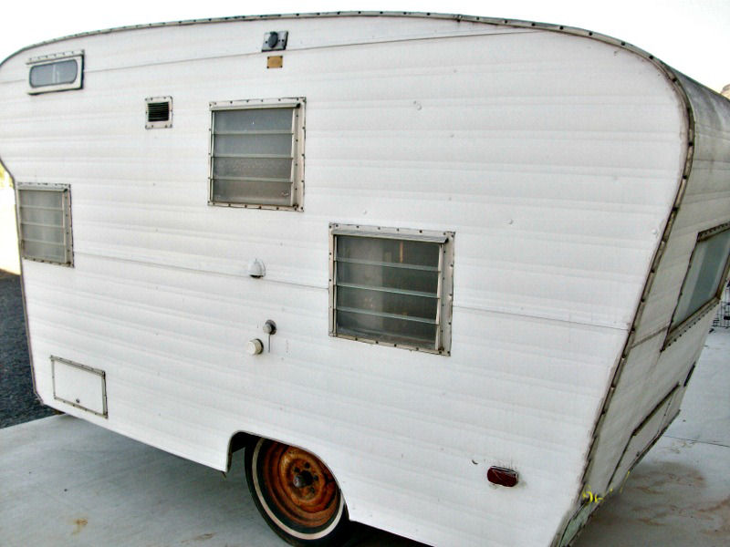 My Vintage Trailer - A Tour Before the Renovation - Little Vintage Cottage