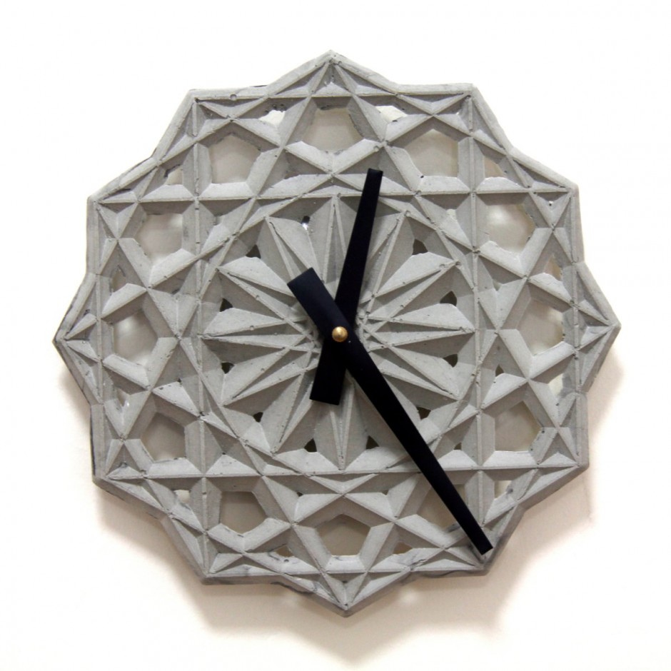 avant garde design: para clocks. architecturally based design.