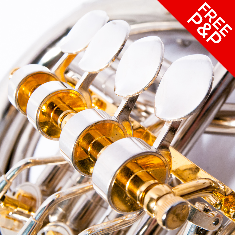 Rotary valve Euphonium / Tenorhorn / Bariton in Bb (German oval design ...