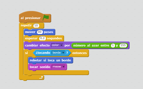 Arrancamos con scratch 2. Estructura tipo decisión