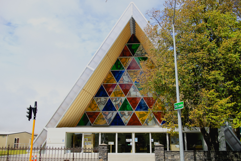 ink + adventure: Christchurch // Cardboard Cathedral