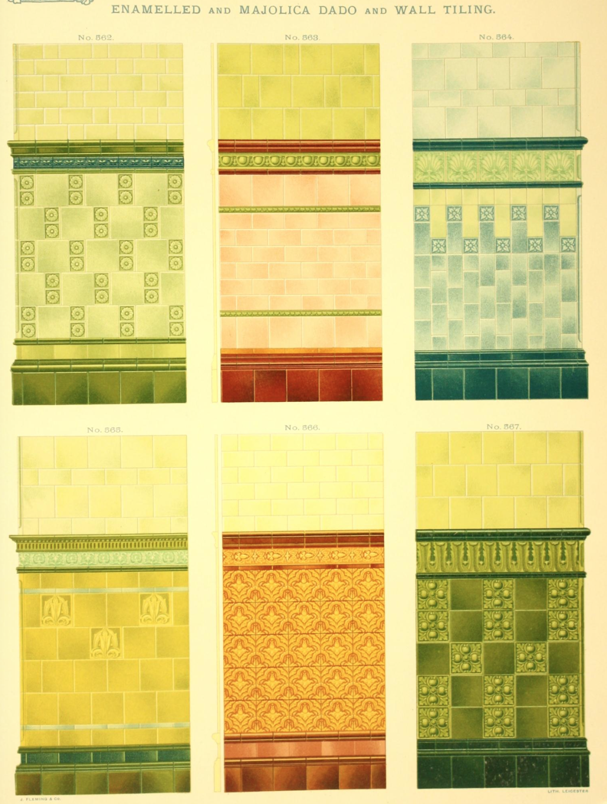 Laurelhurst Craftsman Bungalow: Minton Tile 1909 catalog