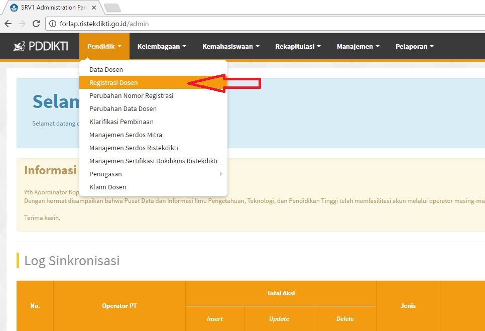 Cara dan Langkah-langkah Mudah Mengajukan Nomor Registrasi Dosen untuk ...