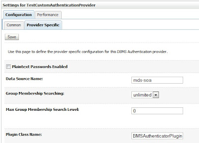 Chintan Shah's Blog: Weblogic Custom Authentication #1