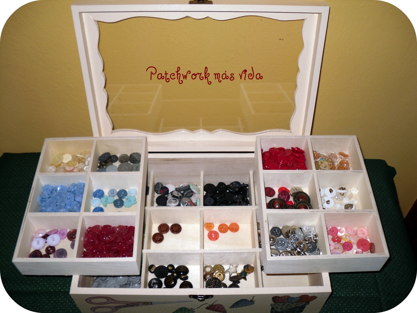 patchworkmasvida: Caja para guardar botones