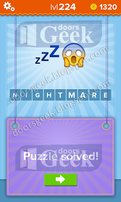 EmojiNation [Level 224] Answer ~ Doors Geek
