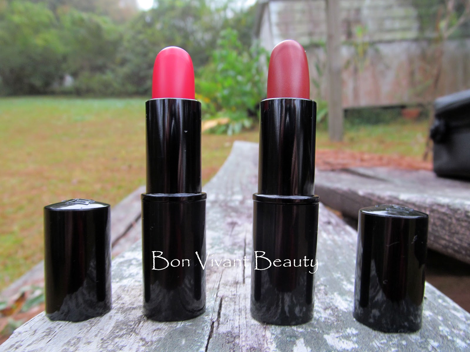 Bon Vivant Beauty: Lancome Color Design Lip Colors in Scarlet Blaze and ...