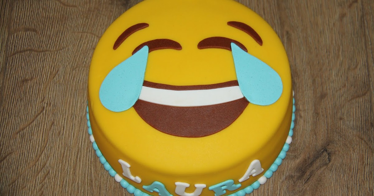 Karin's Taarten: Smiley-taart
