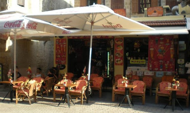 Punto_point Bar in Rhodes: Punto.point Bar in Rhodes -Greece