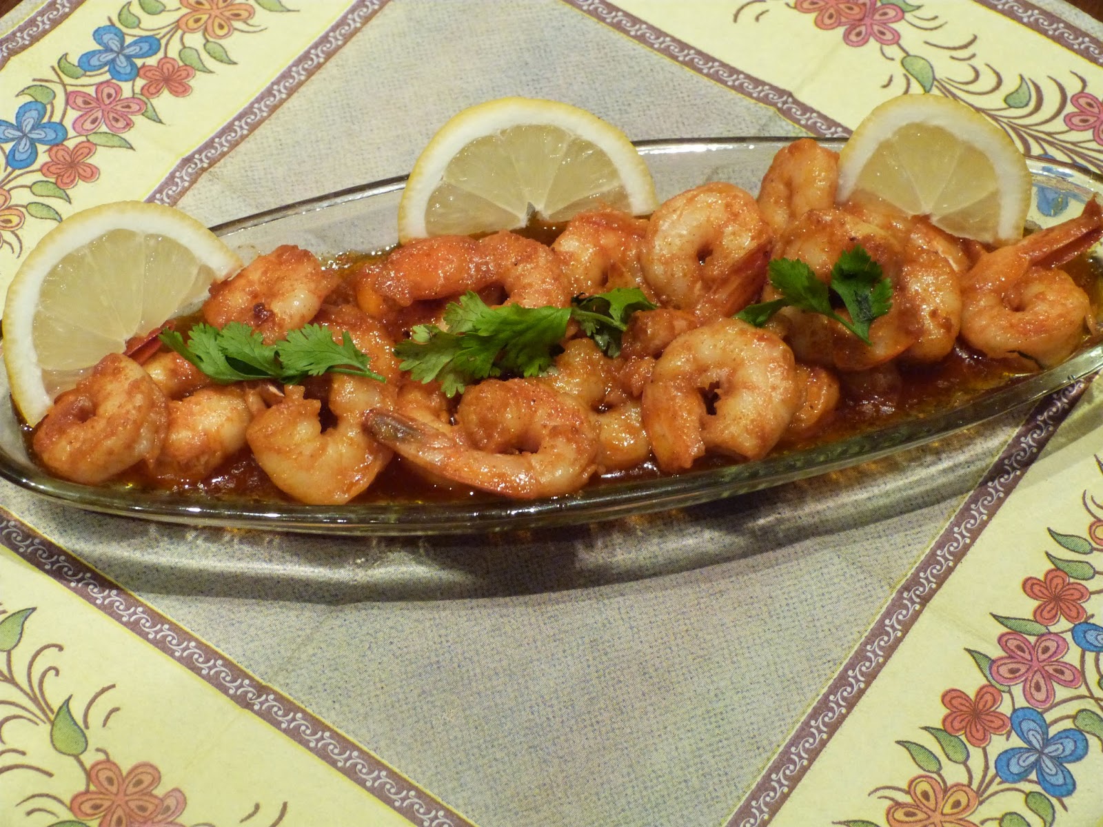 Around the World on 80 Plates: Peri Peri Prawns from Mozambique
