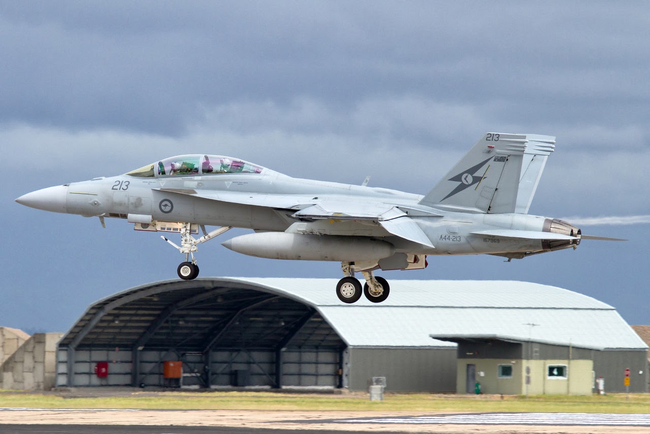 Far North Queensland Skies: RAAF F/A-18A/F Super Hornets arrive for ...