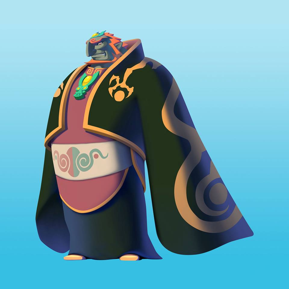 Hyrule Map: The Wind Waker HD - Artworks