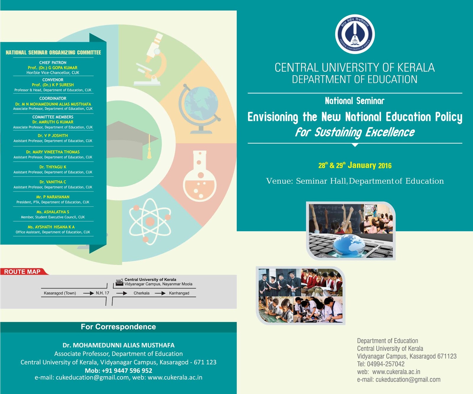 Cuk Education National Seminar : National Seminar Brochure