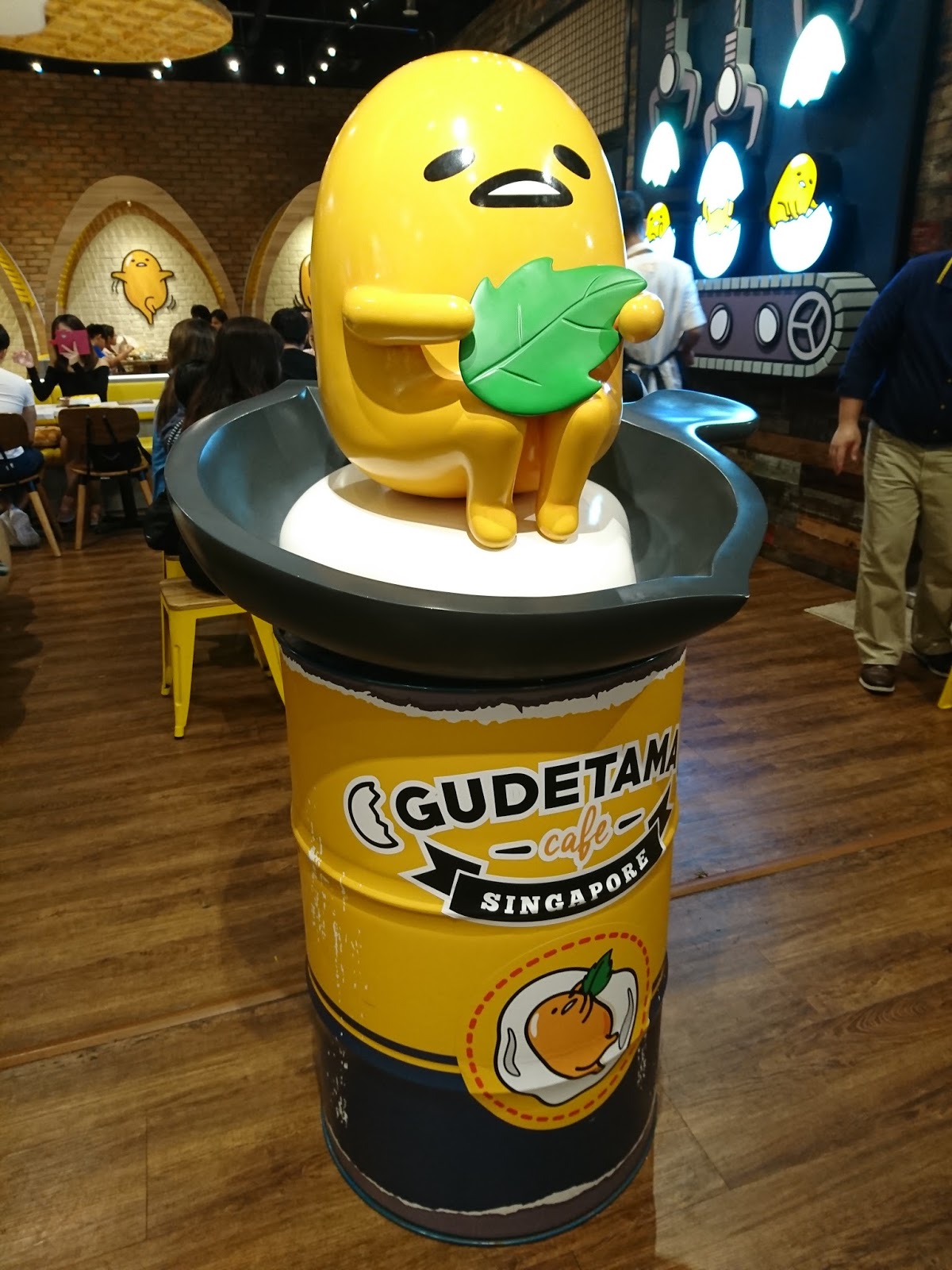 Gudetama AKA The Lazy Egg - EAT PLAY SWEAT