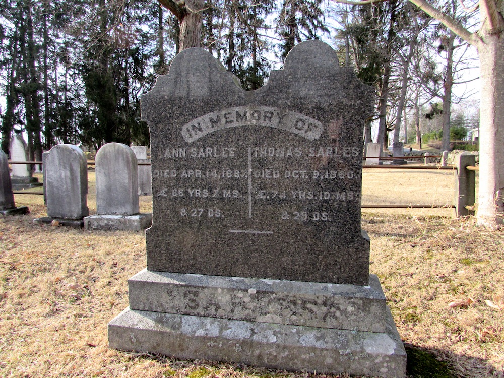 The Episcopal Cemetery Project: Probates: Thomas Sarles