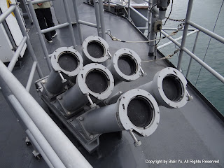 Blair's 軍事,警察及消防攝影: Mk36干擾彈發射架 (Mark36 SRBOC, Super Rapid Blooming ...