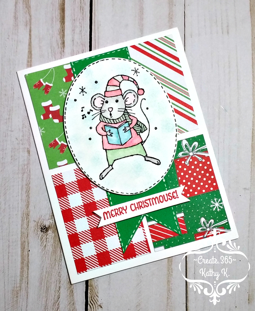 ~Create.365 ~ Sharing My Paper Crafting Life: Merry Mouse