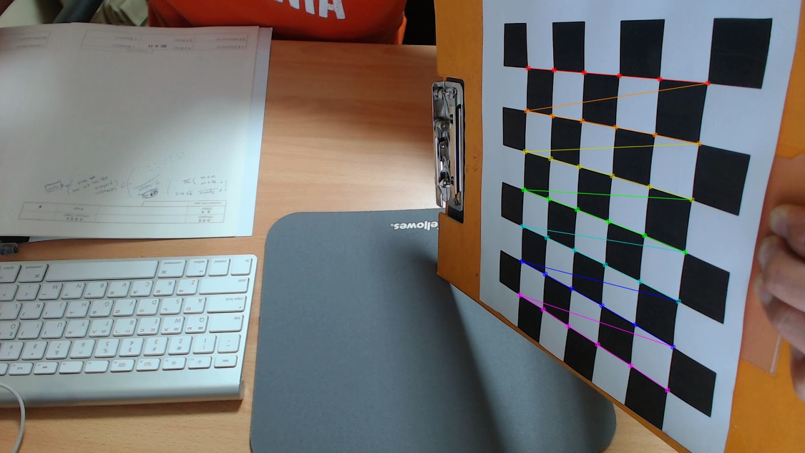 MareArts Computer Vision Study.: OpenCV 2.46 Calibration example source code (using ...