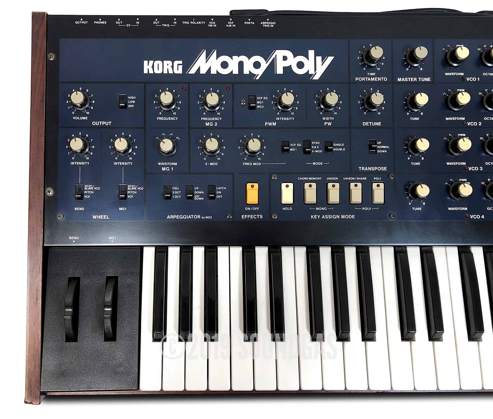 MATRIXSYNTH: Korg MP-4 Mono/Poly SN 374189