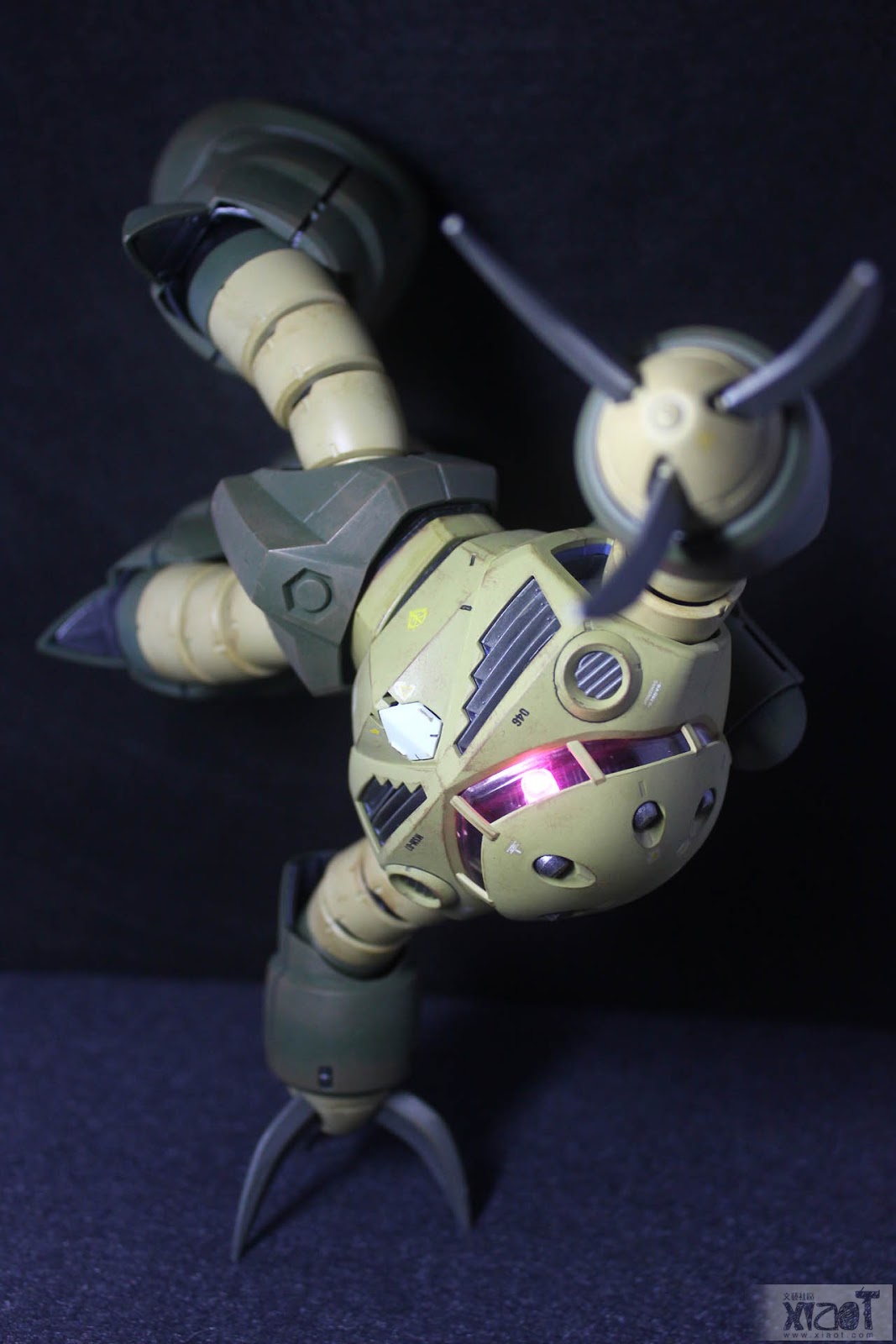 GUNDAM GUY: MG 1/100 MSM-07 Z'Gok - Painted Build with LED
