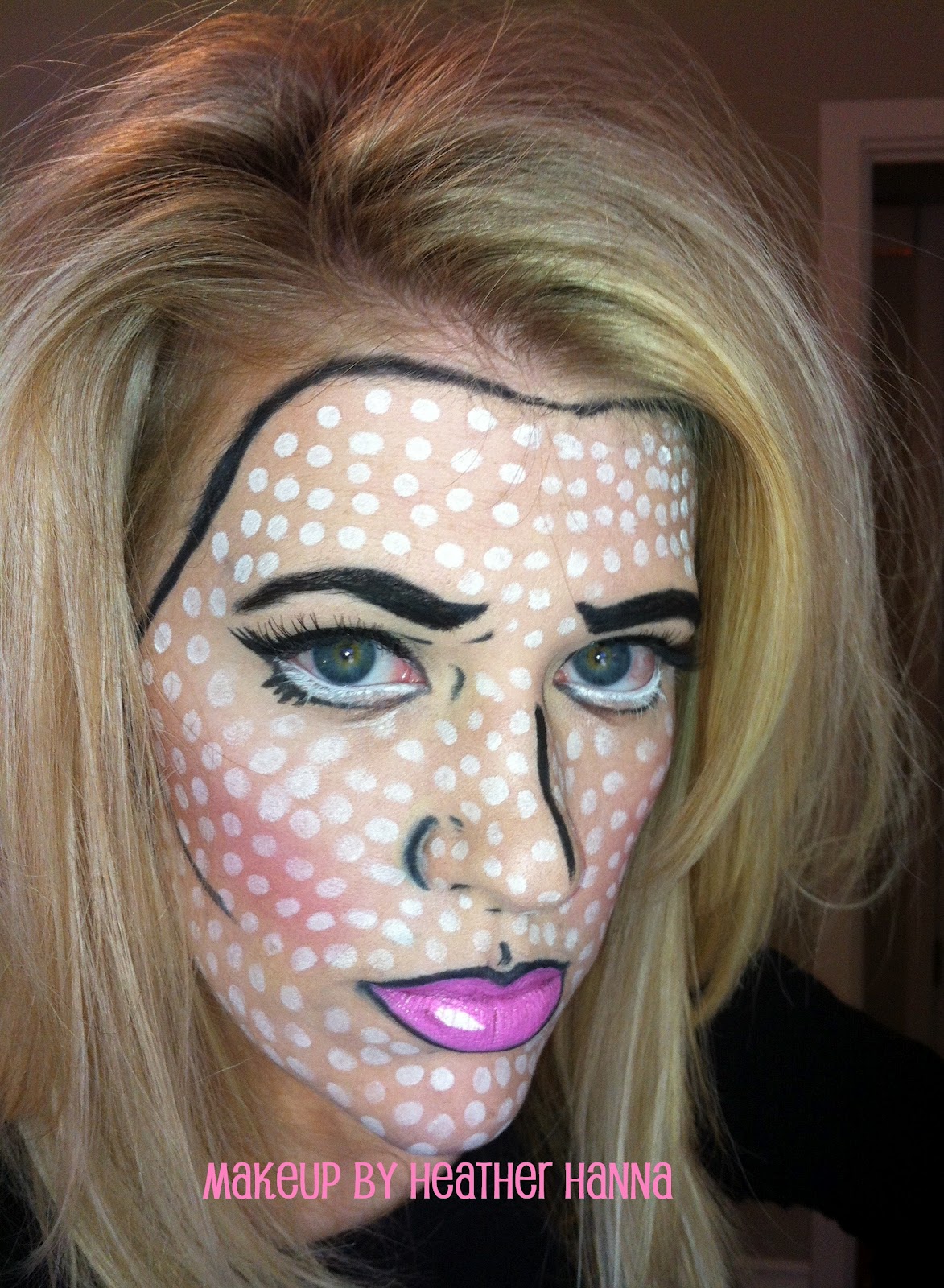 Heather Hanna Beauty: Pop Art Inspired Makeup!
