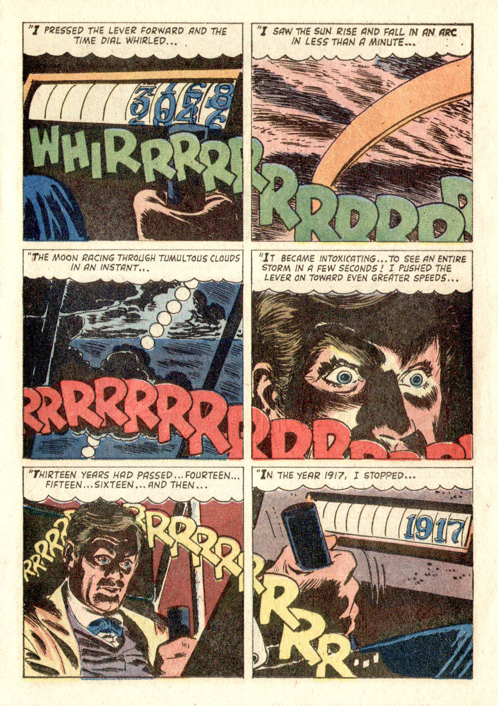 The ALEX TOTH archives: TOTH - FOUR COLOR COMICS 1085 The Time Machine ...