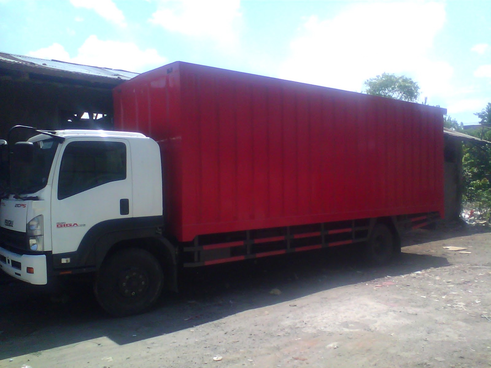 WANACO caroserie: truk boks besi