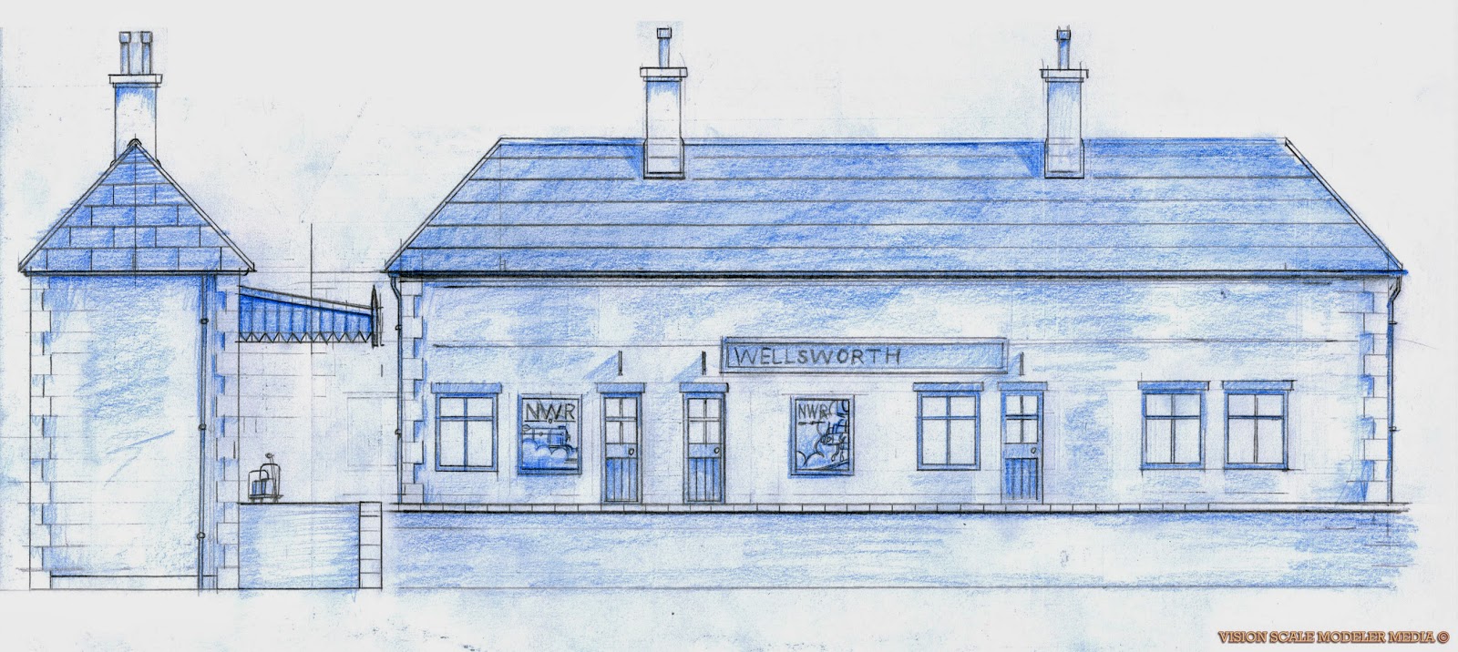 SodorModelRailroading: Blueprints: Wellsworth Station