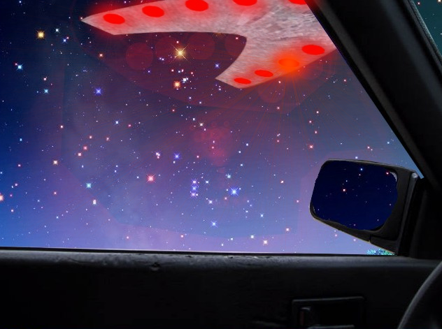 UFO Triangle Reported To Have Released Orbs