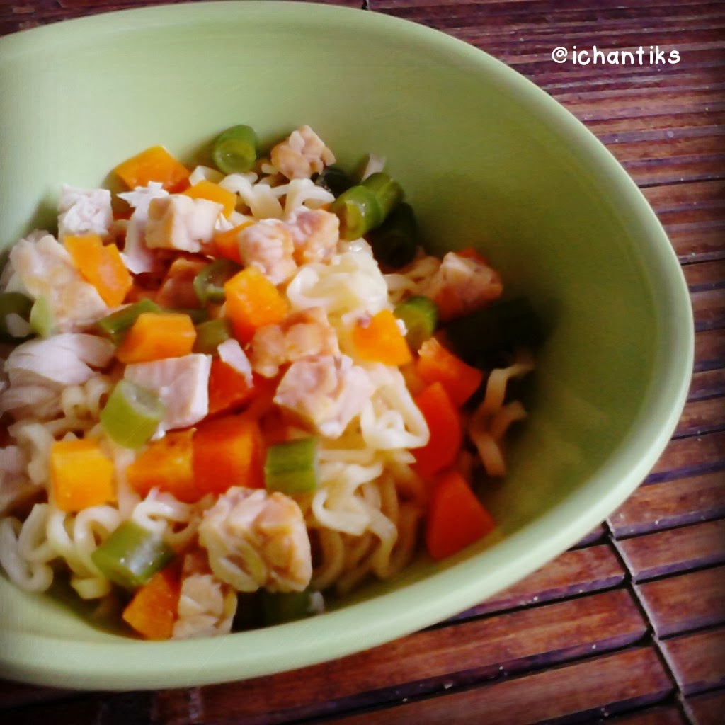 Resep MPASI: Sup Mie Ayam Tempe (1y+) | Cerita Mami Kenzie Keana