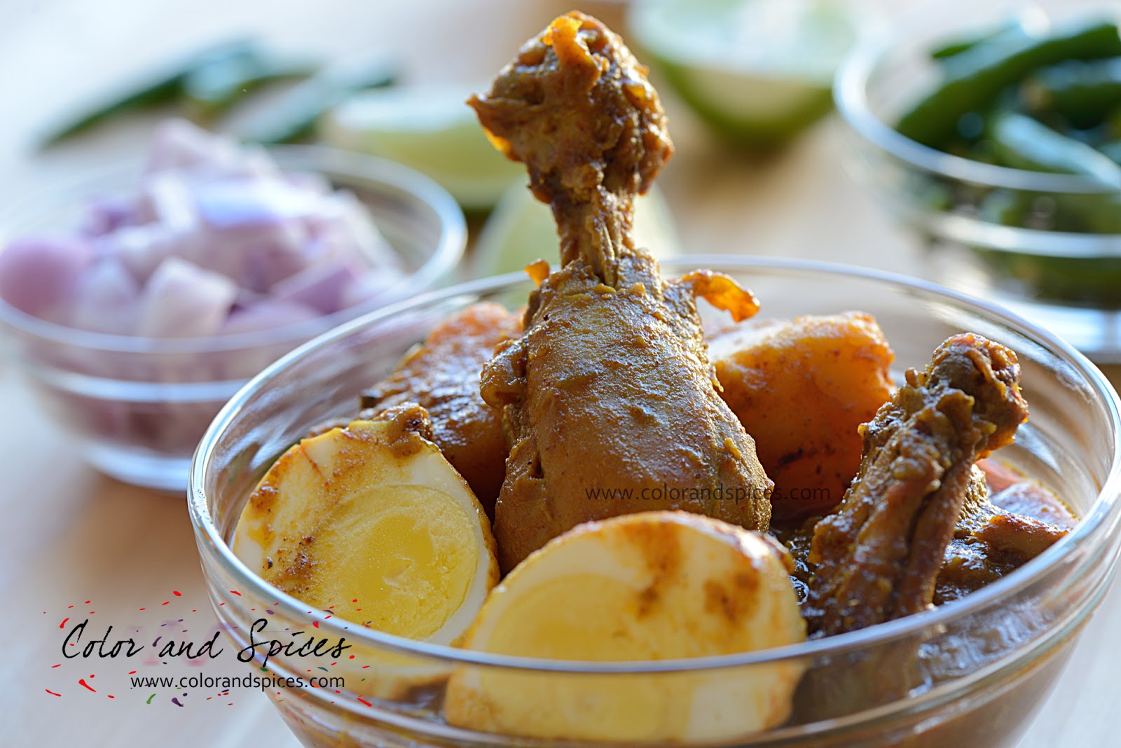 Color and Spices: Chicken Dak bungalow...