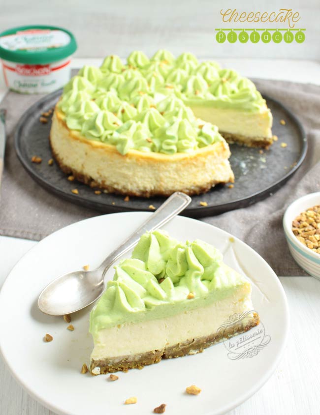 Cheesecake pistache : Il était une fois la pâtisserie