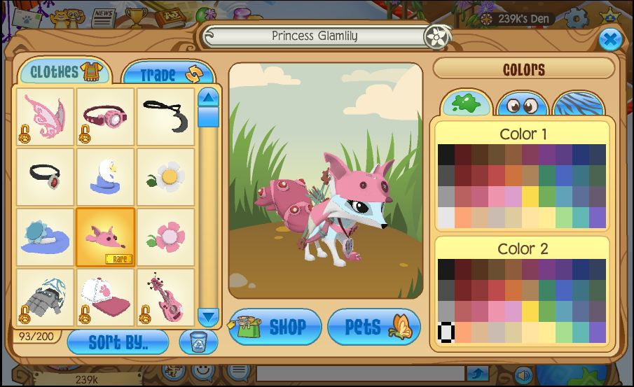 Animal Jam Base: Secret Color