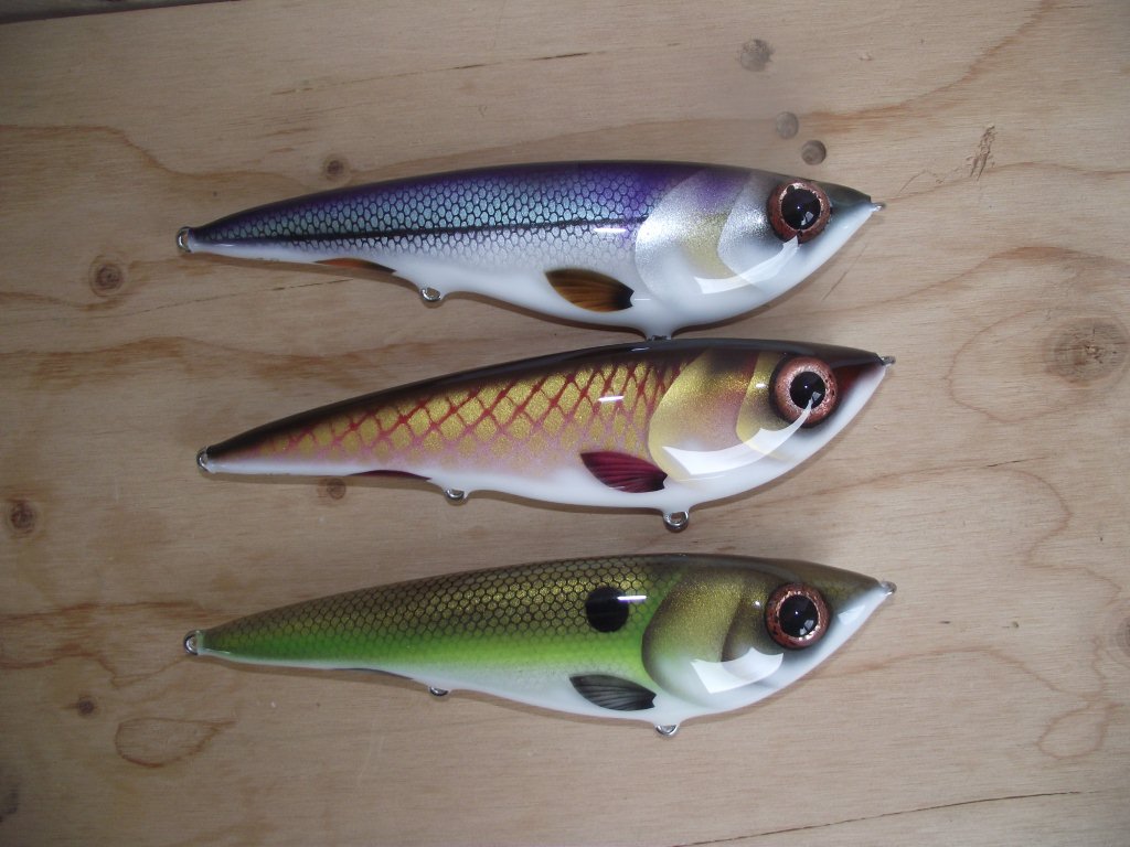 TrueGlide Small Batch Baits: A Few "Hustlers"
